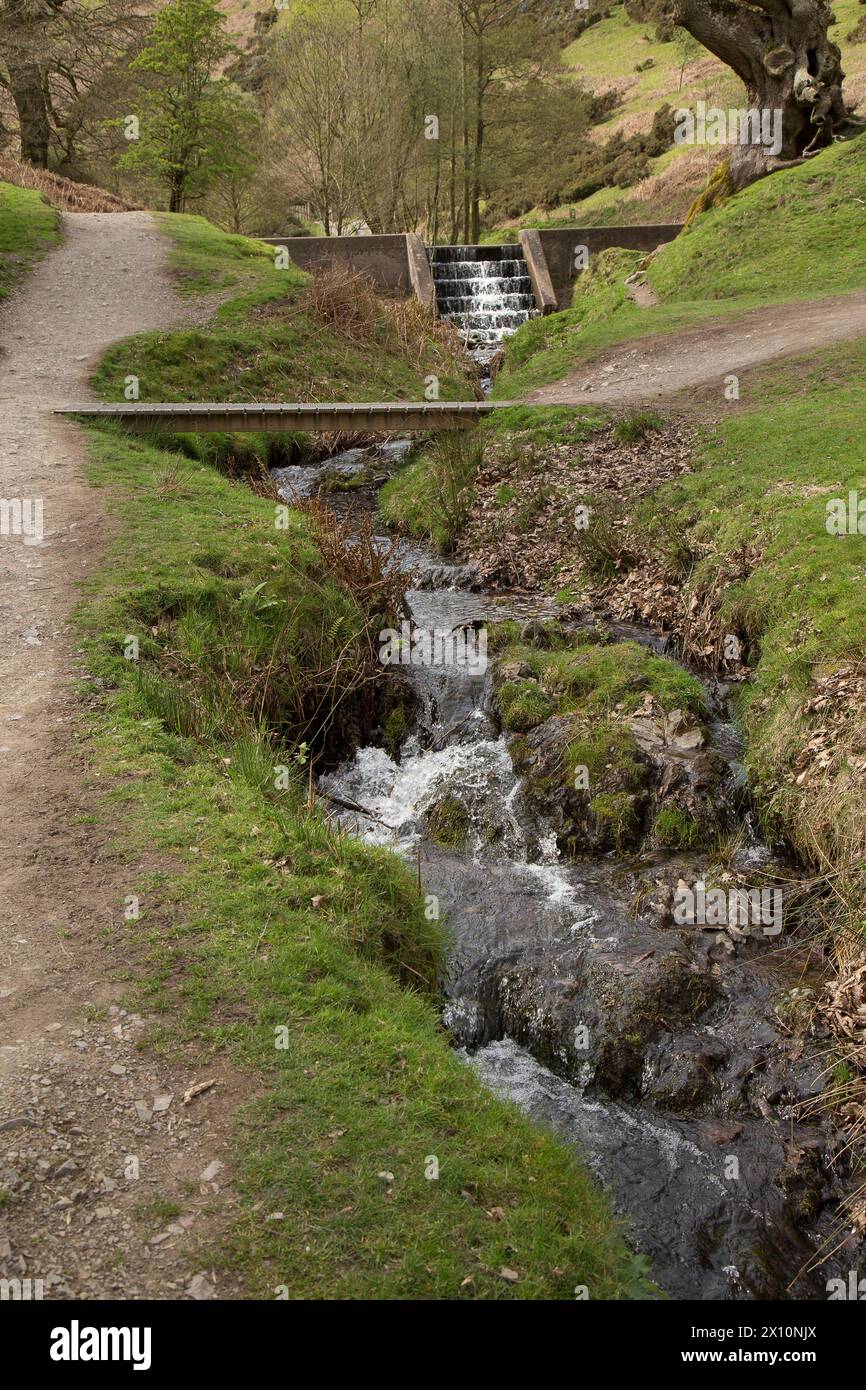 Carding Mil Valley countryside Stock Photo - Alamy