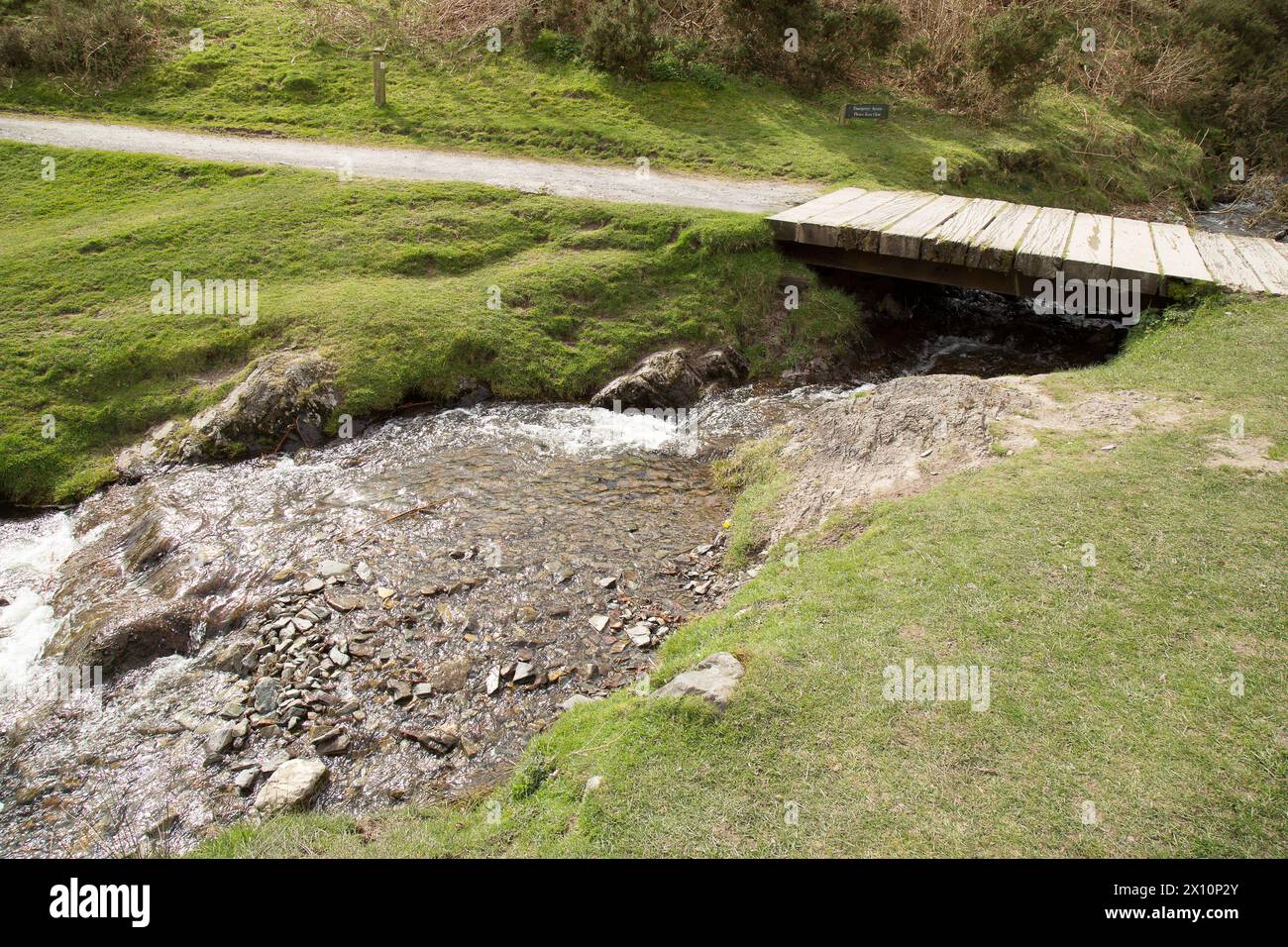 Carding Mil Valley countryside Stock Photo - Alamy