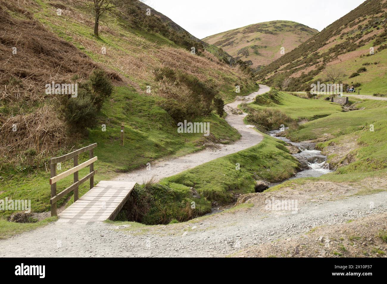 Carding Mil Valley countryside Stock Photo - Alamy