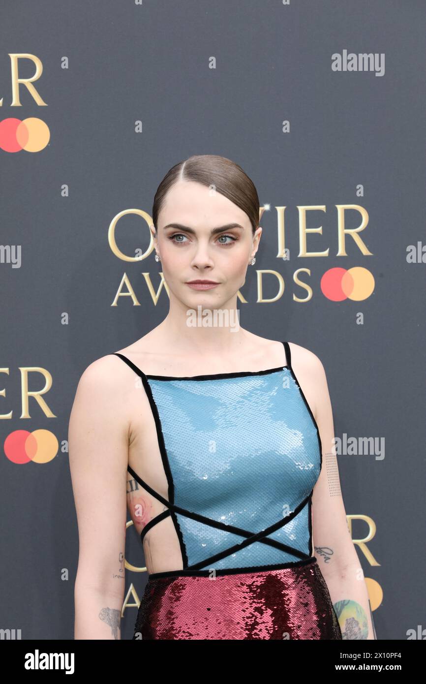 Cara Delevingne attends Olivier Awards 2024 with Mastercard at Royal ...