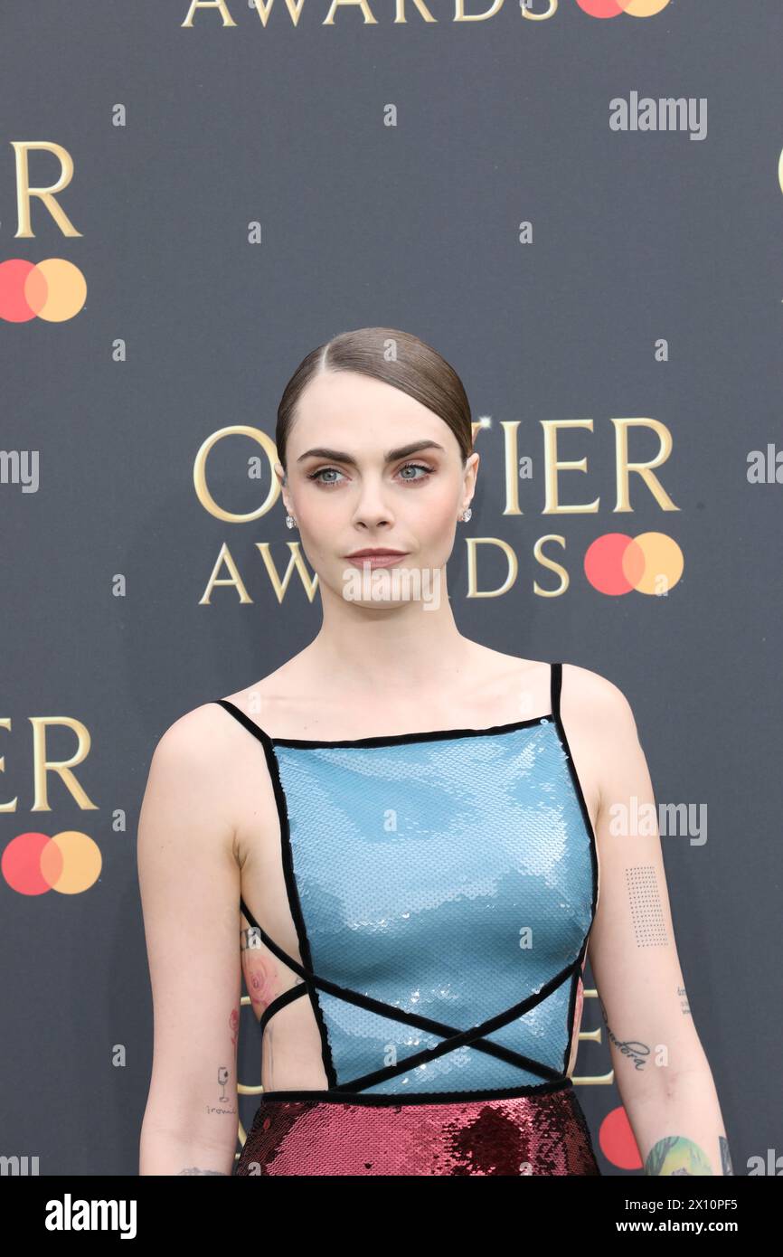 Cara Delevingne attends Olivier Awards 2024 with Mastercard at Royal ...