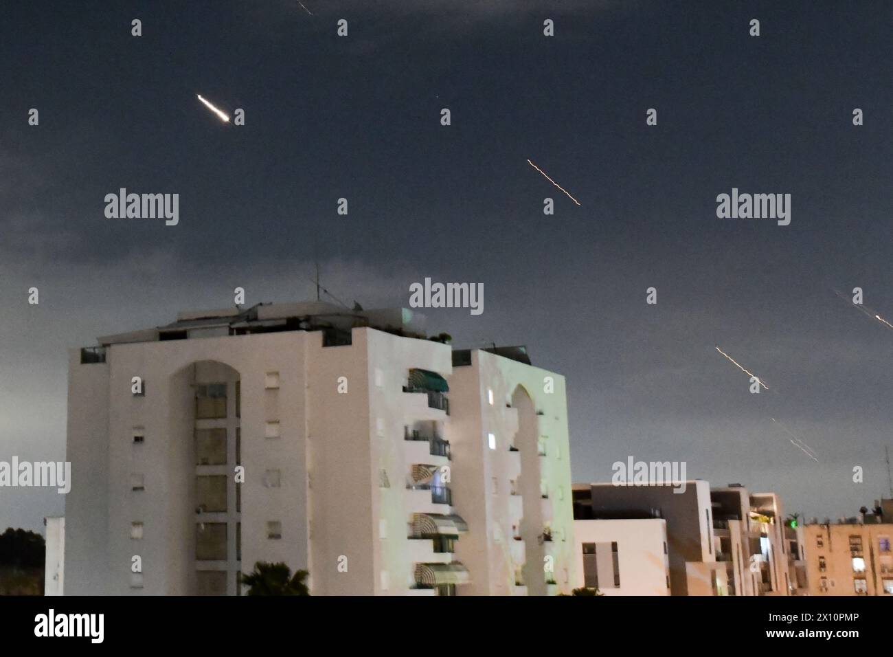 FILE - Israeli Iron Dome air defense system launches to intercept ...