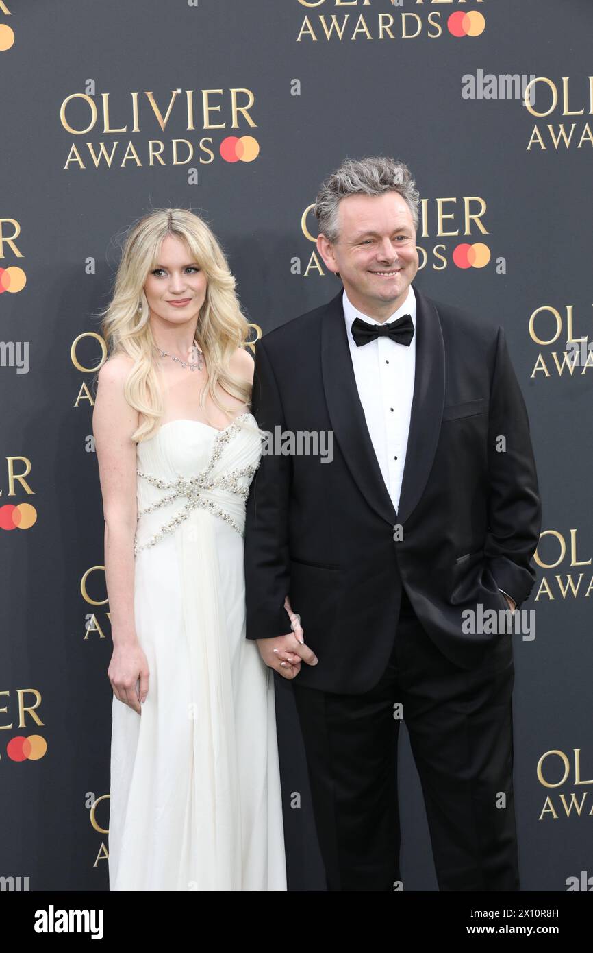 Michael Sheen attends Olivier Awards 2024 with Mastercard at Royal ...