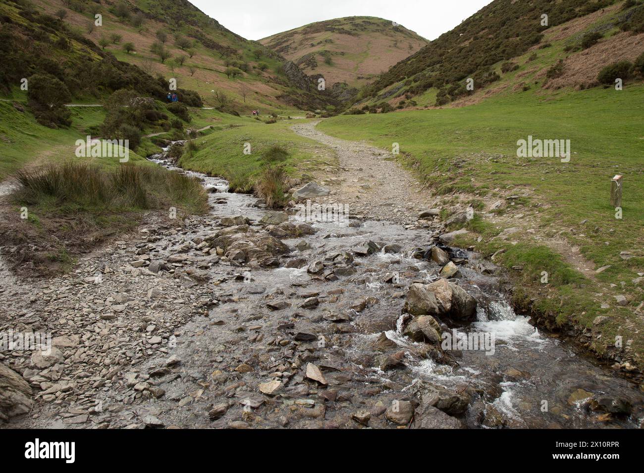 Carding Mil Valley countryside Stock Photo - Alamy