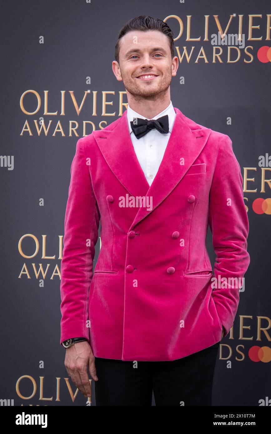London, UK. 14th Apr, 2024. Charlie Stemp attends The Olivier Awards ...