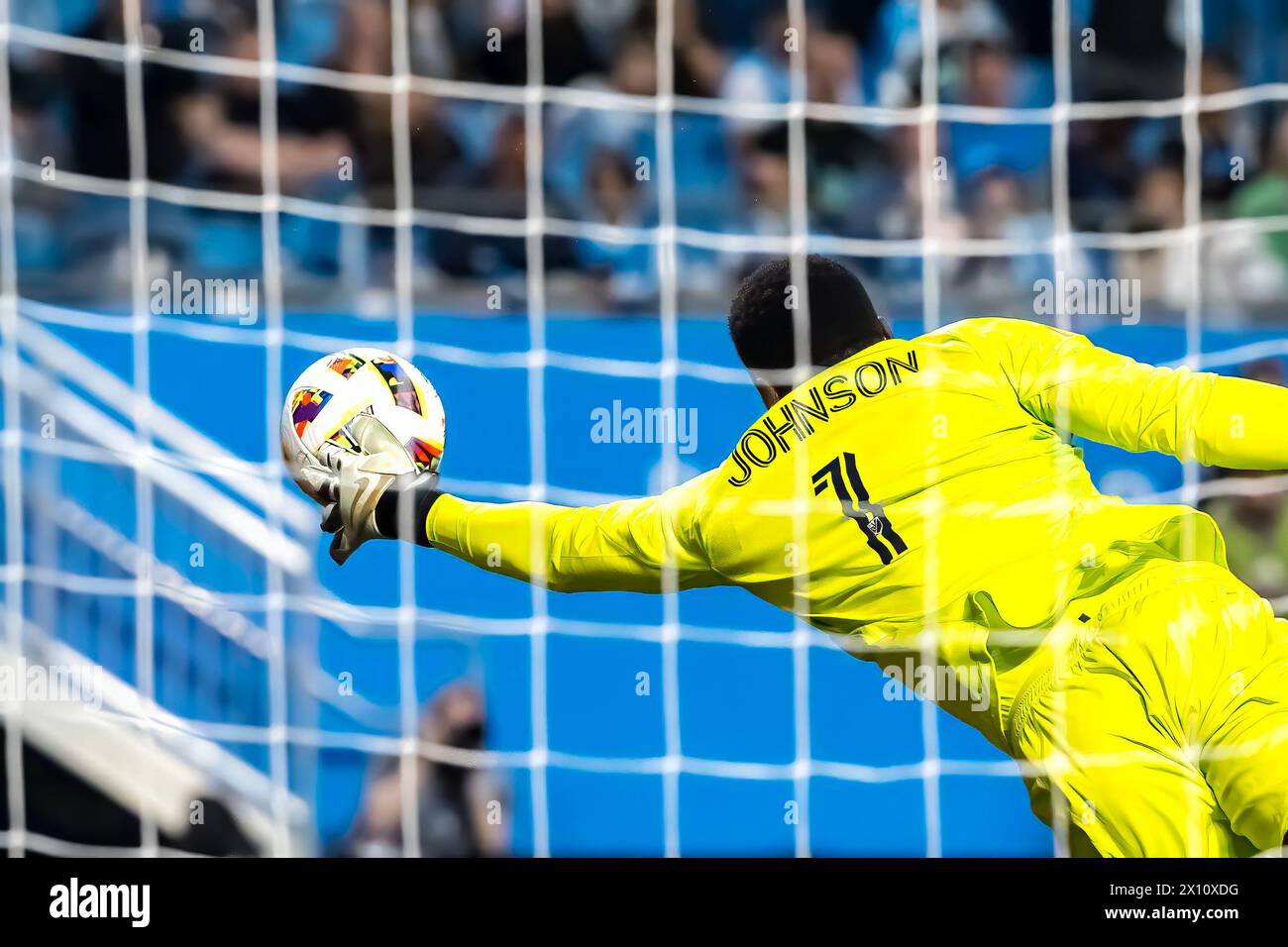 Charlotte, Nc, USA. 13th Apr, 2024. Toronto FC Goalkeeper SEAN JOHNSON ...