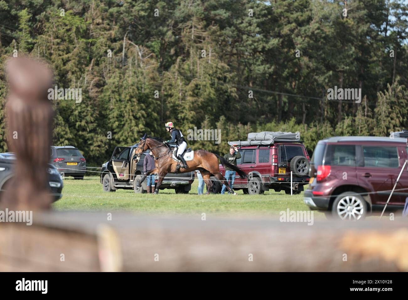 Burnham Market, Norfolk, UK. 14th Apr, 2024. Alexandra Munn of South ...