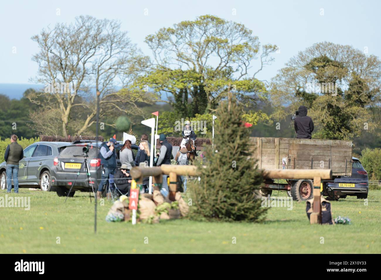 Burnham Market, Norfolk, UK. 14th Apr, 2024. Alexandra Munn of South ...