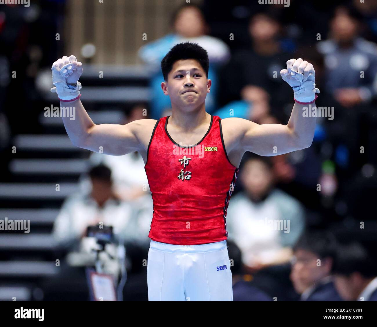 Takasaki Arena, Gunma, Japan. 12th Apr, 2024. Tomoharu Tsunogai, APRIL 12, 2024 - Artistic ...
