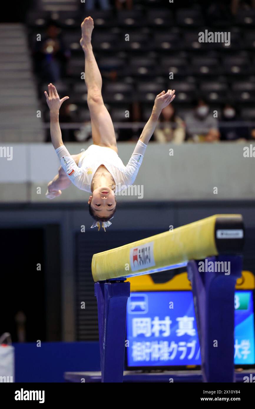 Takasaki Arena, Gunma, Japan. 13th Apr, 2024. Mana Okamura, APRIL 13 ...