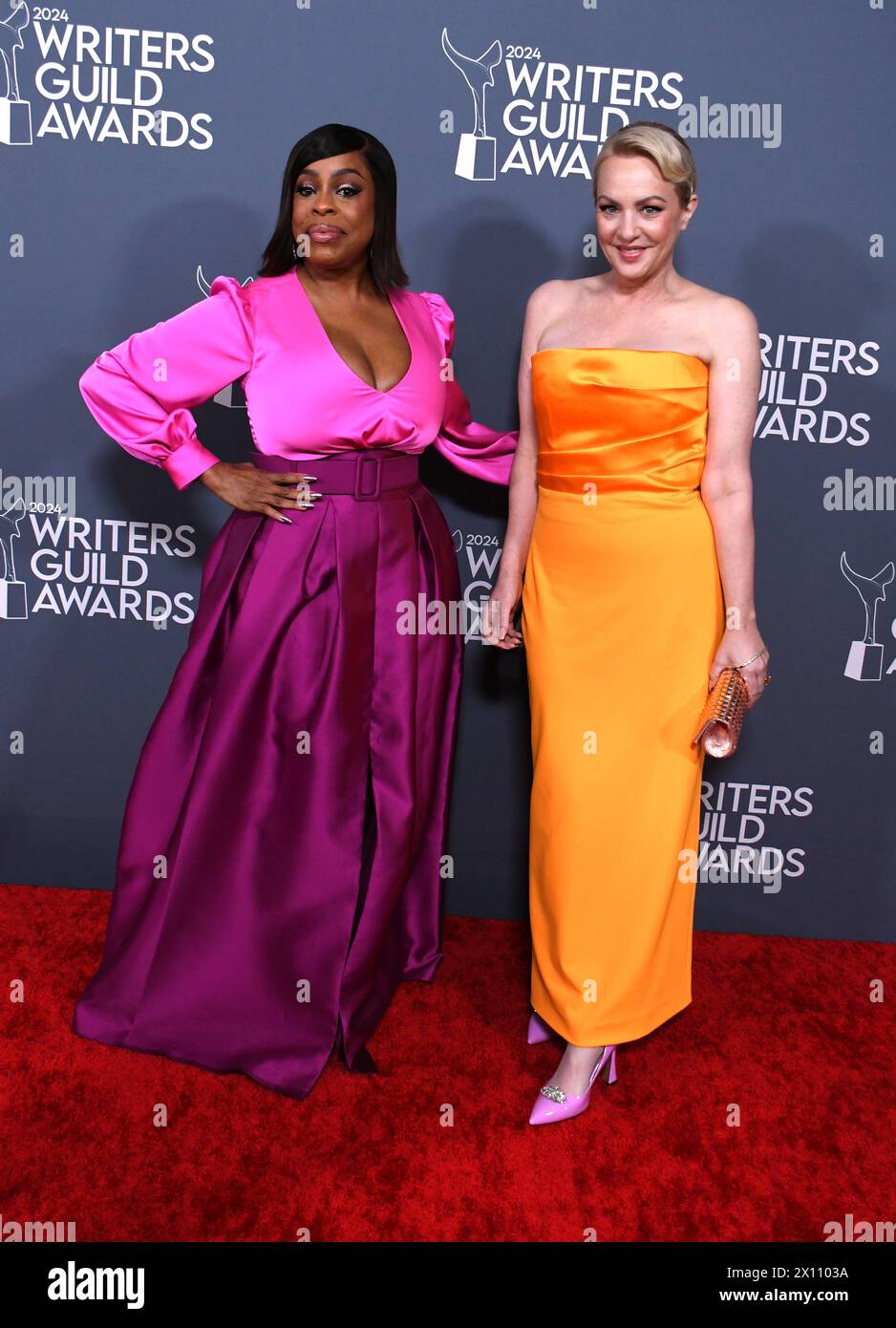 Los Angeles, California, USA 14th April 2024 (L-R) Actress Niecy Nash ...