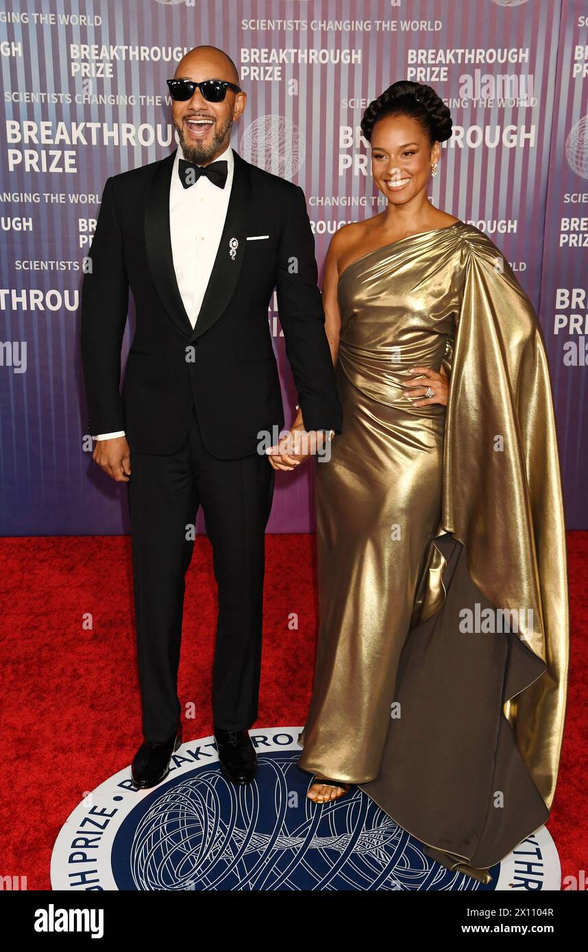 Los Angeles, California, USA. 13th Apr, 2024. (L-R) Swizz Beatz and ...