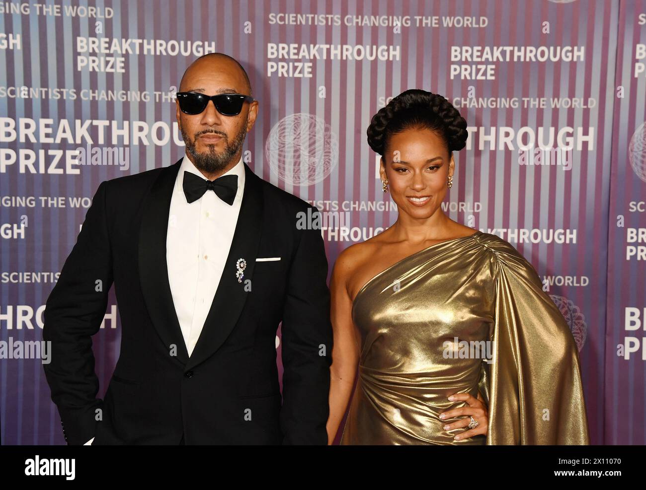 Los Angeles, California, USA. 13th Apr, 2024. (L-R) Swizz Beatz and ...