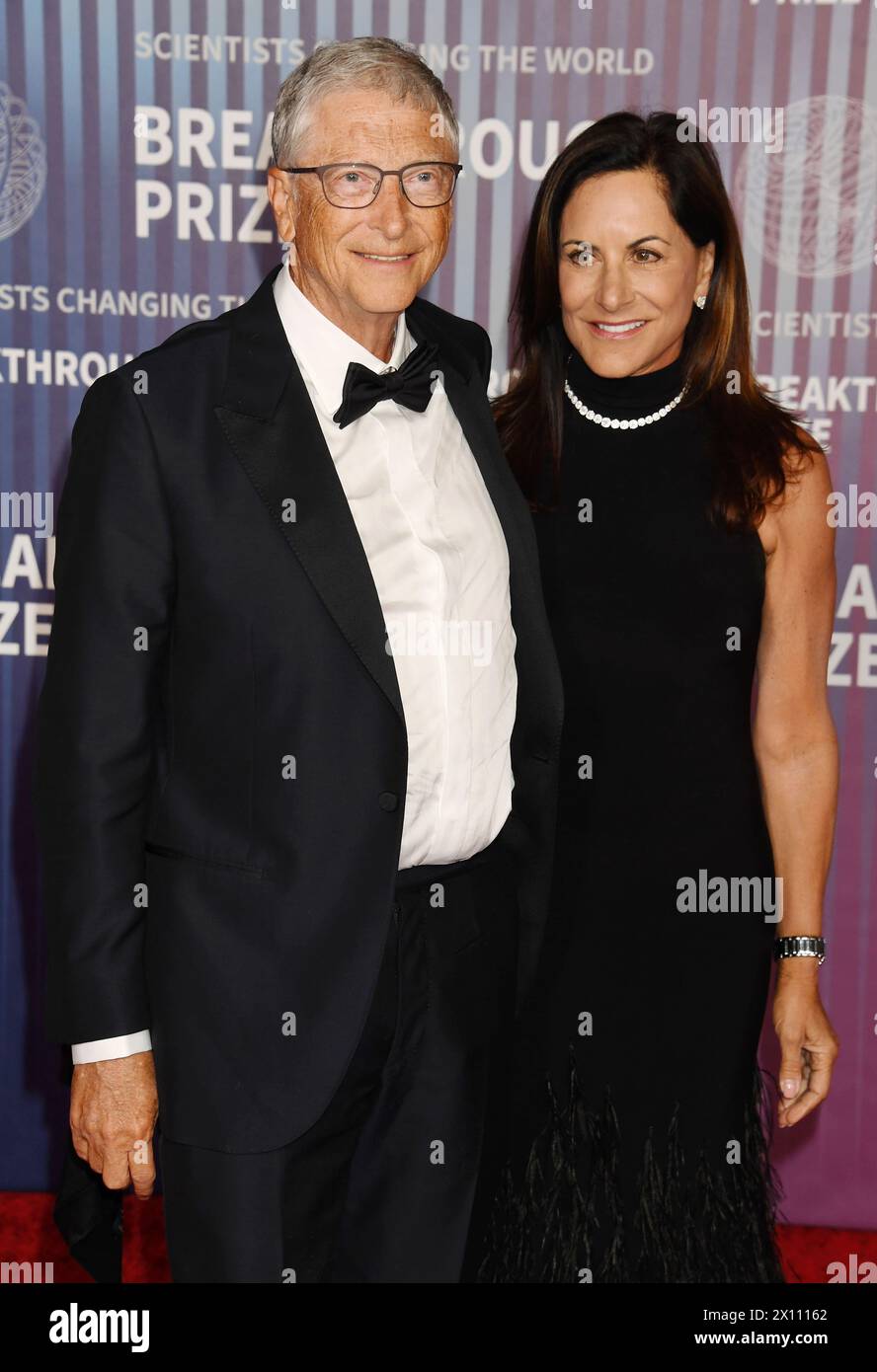 Los Angeles, California, USA. 13th Apr, 2024. (L-R) Bill Gates and ...