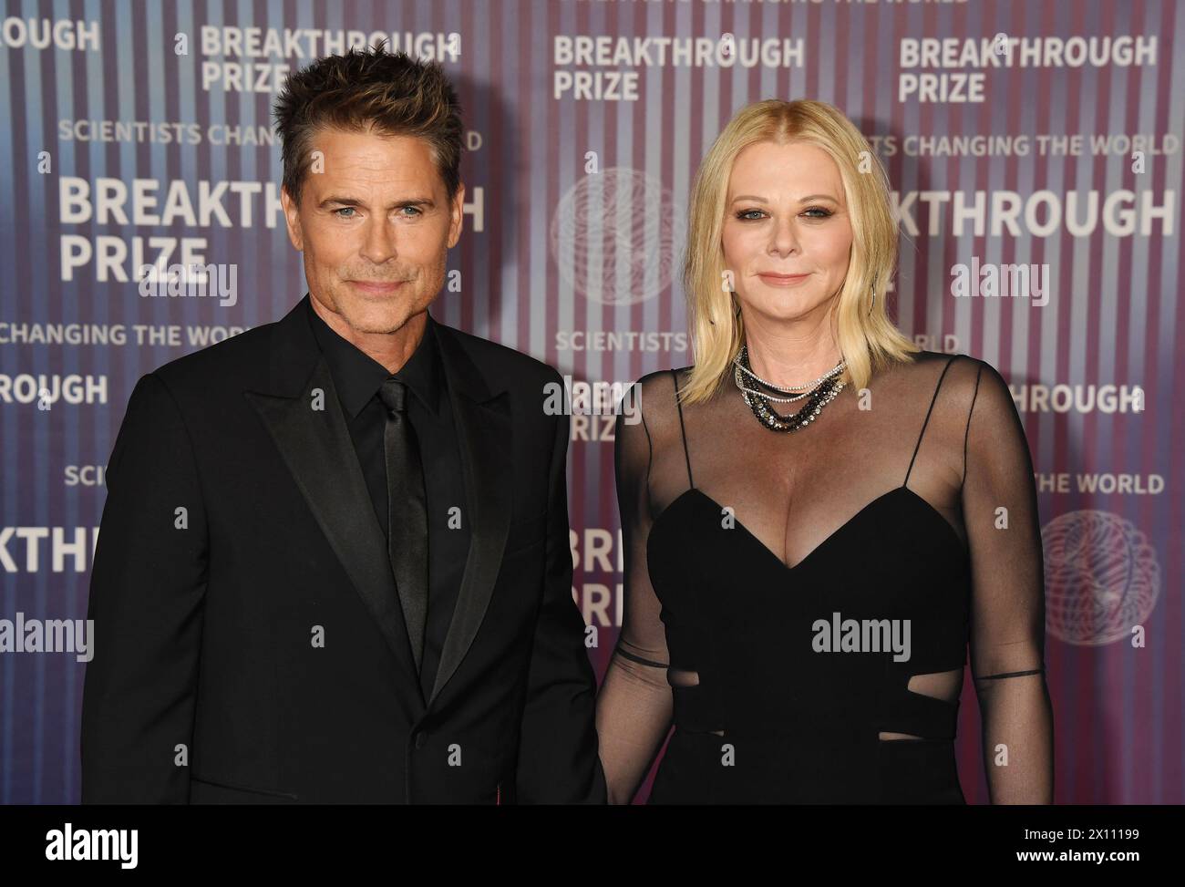 Los Angeles, California, USA. 13th Apr, 2024. (L-R) Rob Lowe and Sheryl ...