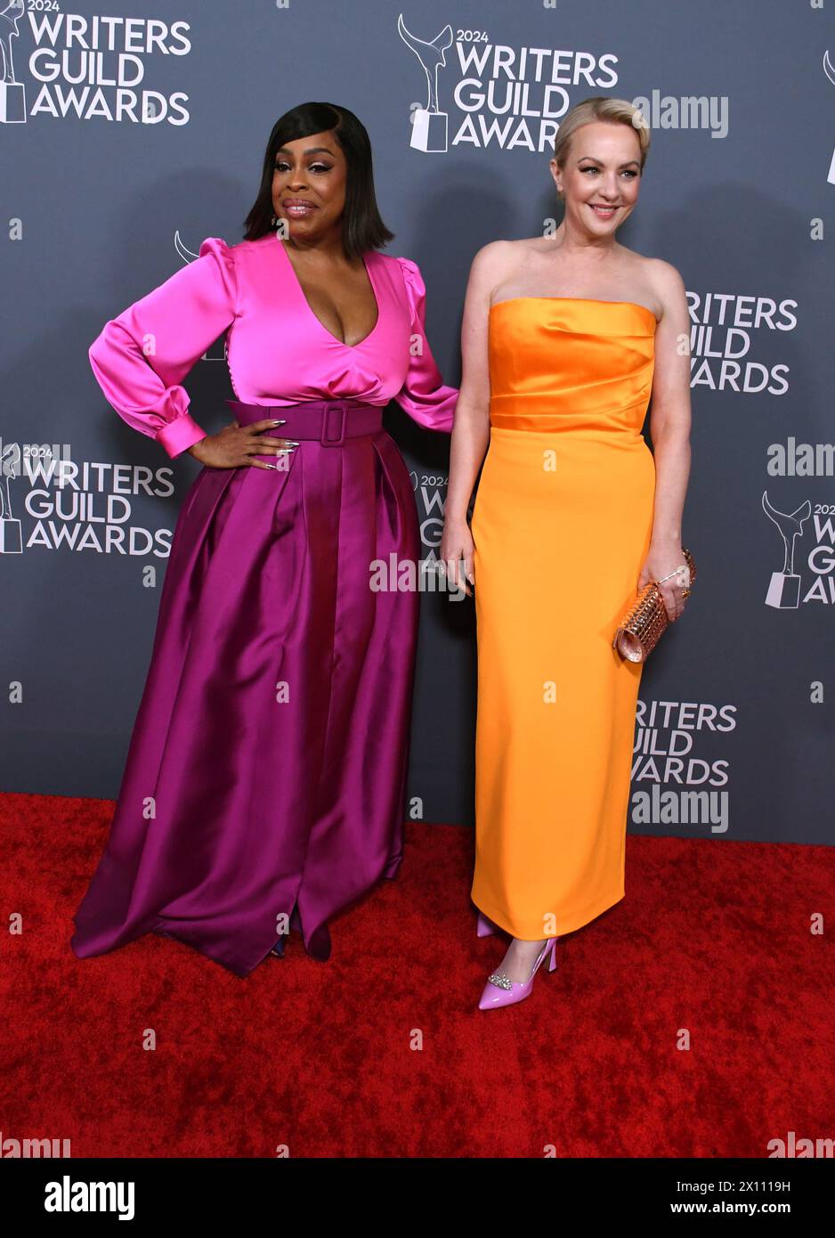 Los Angeles, California, USA 14th April 2024 (L-R) Actress Niecy Nash ...