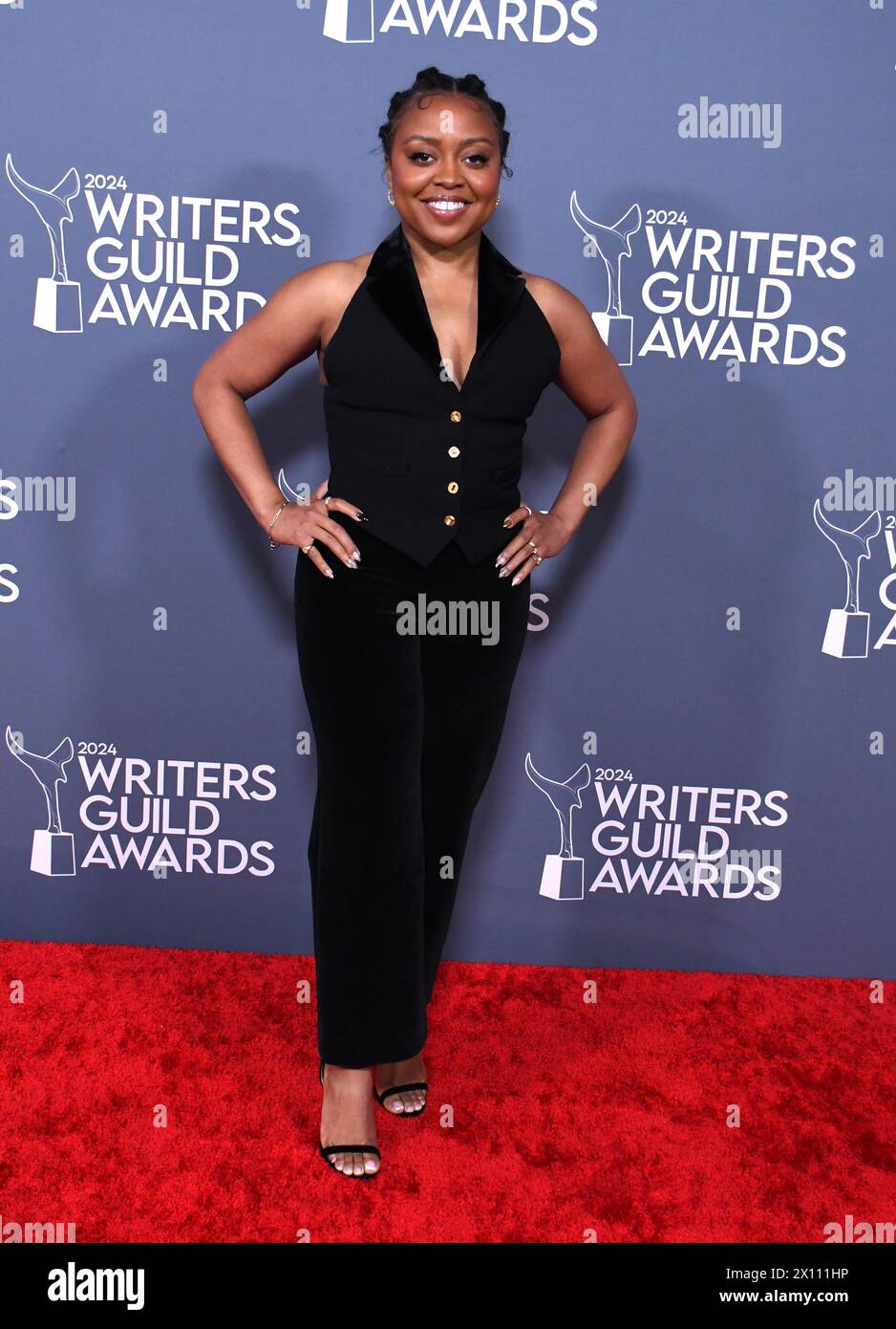 Los Angeles, California, USA 14th April 2024 Actress/Writer Quinta ...