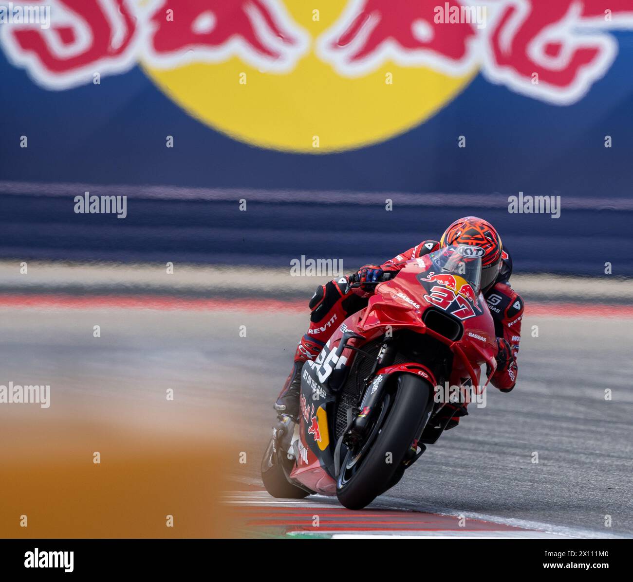 Austin, Usa . 14th Apr, 2024. Augusto Fernandez (37) races during the ...