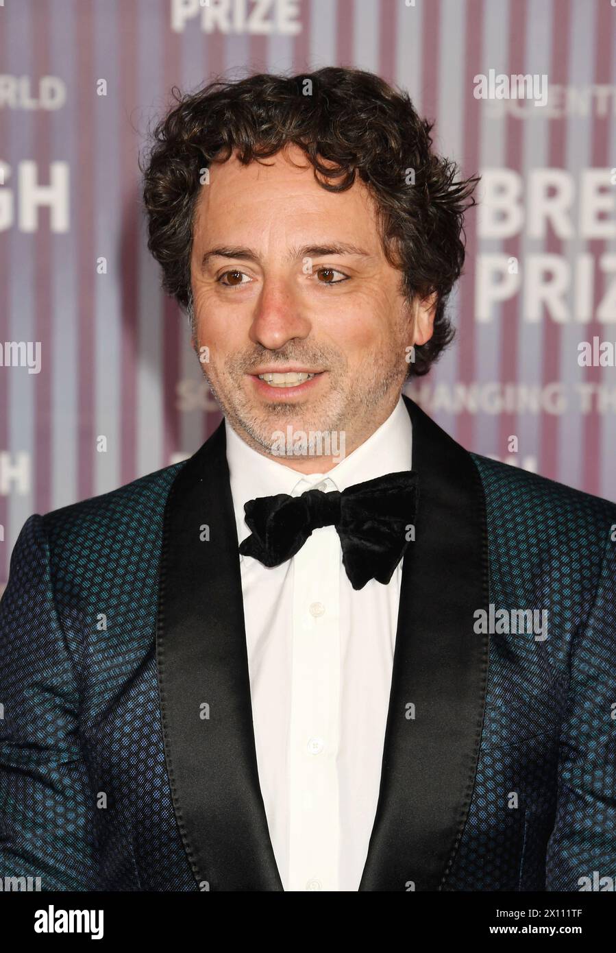Los Angeles, California, USA. 13th Apr, 2024. Sergey Brin attends the 10th Annual Breakthrough ...