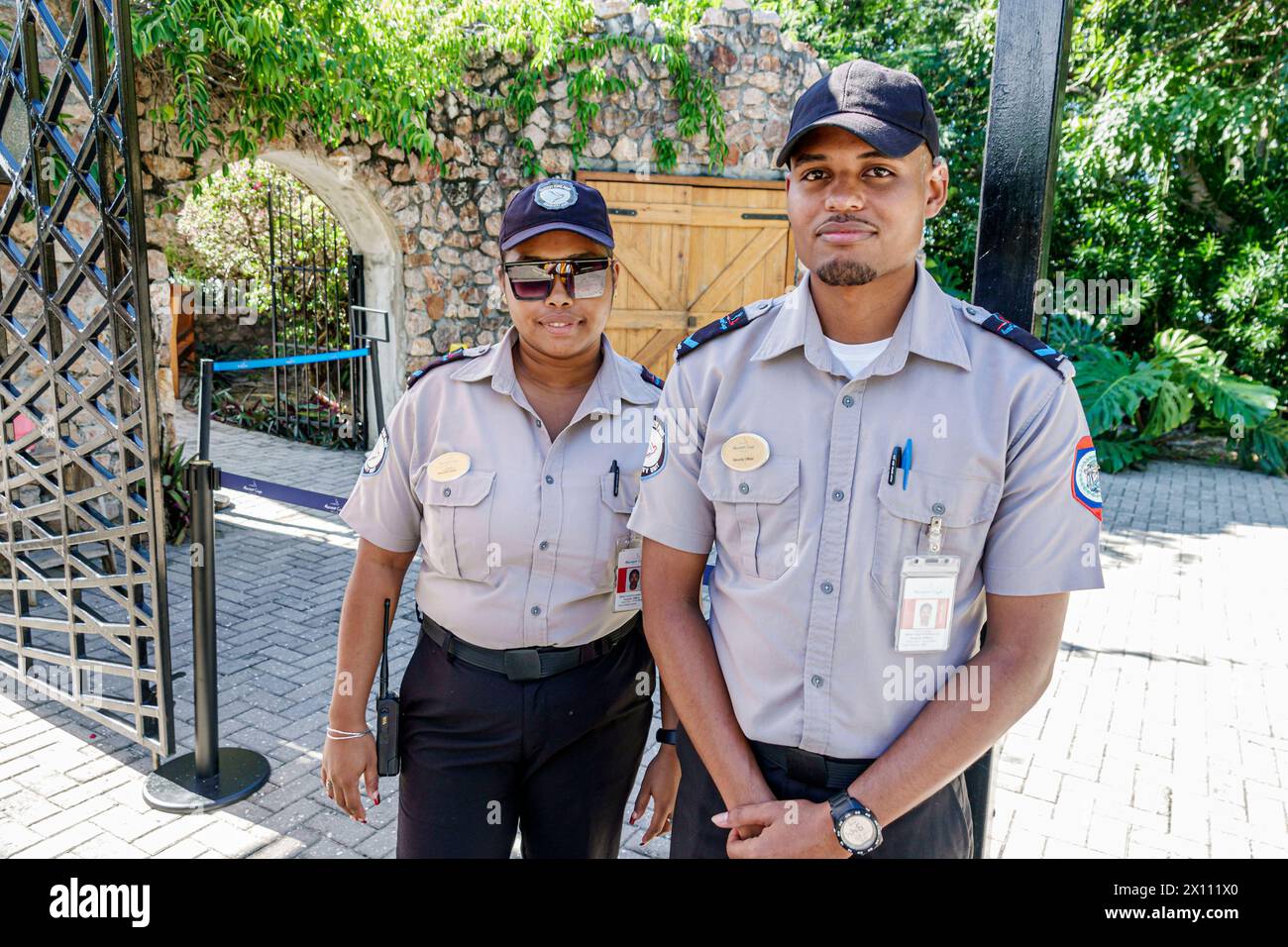 Security officers wearing uniforms hi-res stock photography and images ...
