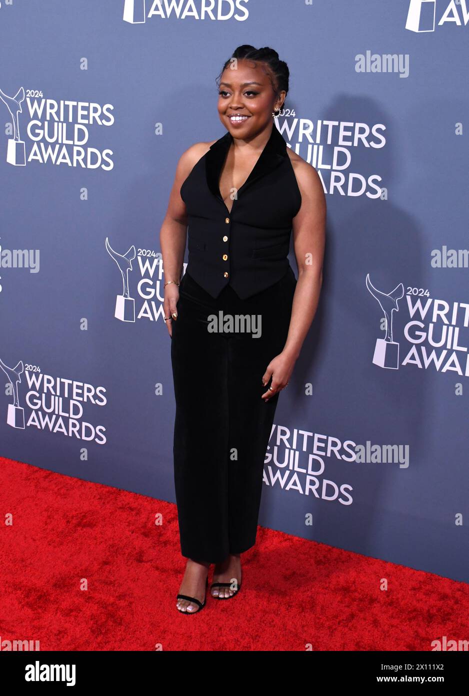 Los Angeles, California, USA 14th April 2024 Actress/Writer Quinta ...