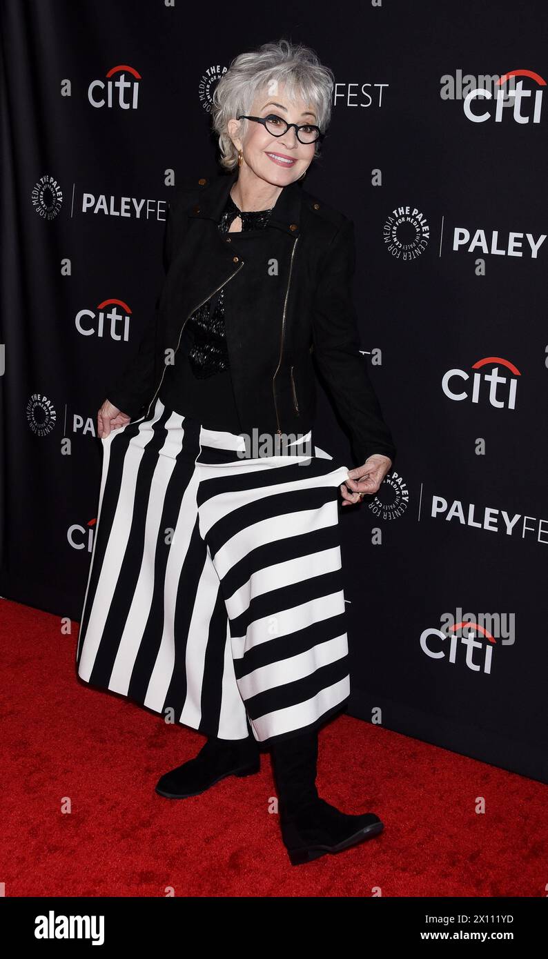 Hollywood, USA. 14th Apr, 2024. Annie Potts arriving at the PaleyFest ...