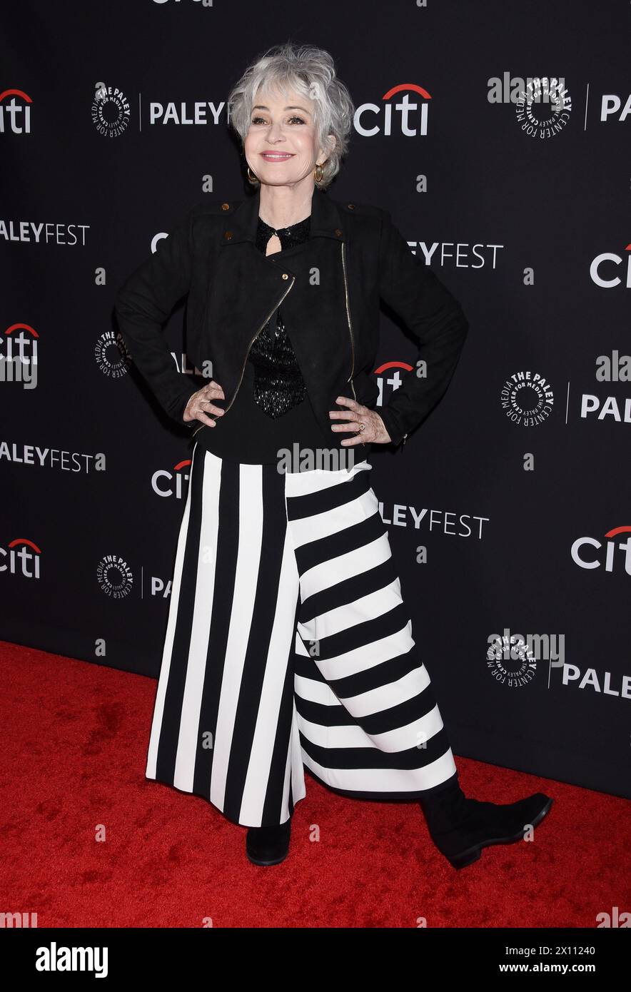 Hollywood, USA. 14th Apr, 2024. Annie Potts arriving at the PaleyFest ...