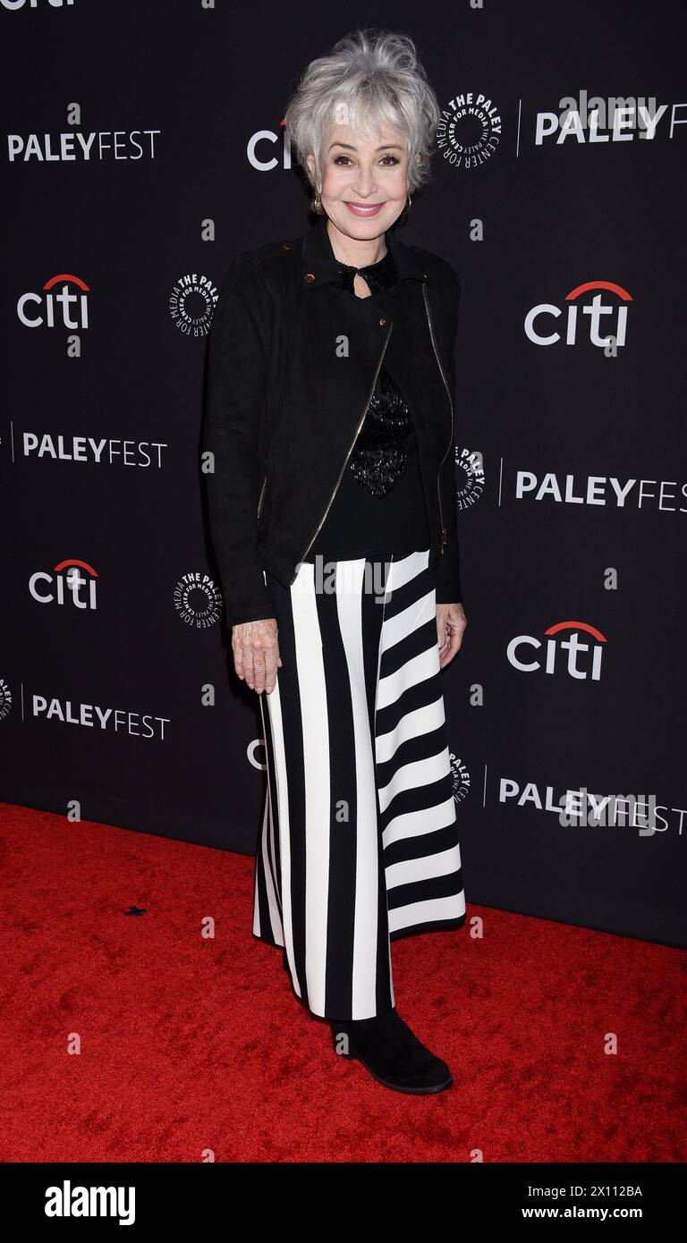 Hollywood, USA. 14th Apr, 2024. Annie Potts arriving at the PaleyFest ...