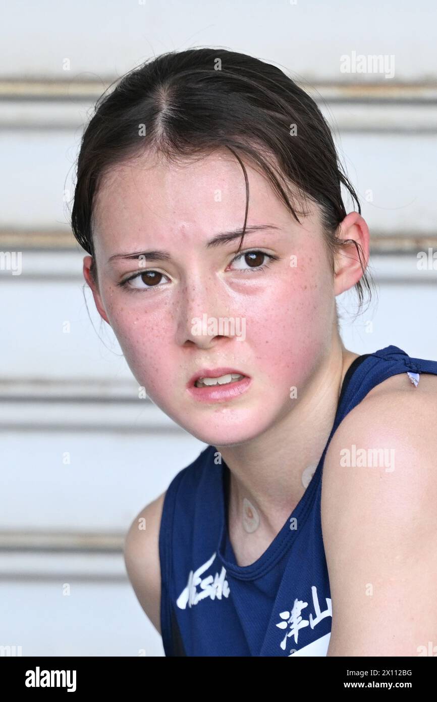 Kumamoto, Japan. Credit: MATSUO. 13th Apr, 2024. Shieri Drury Athletics ...