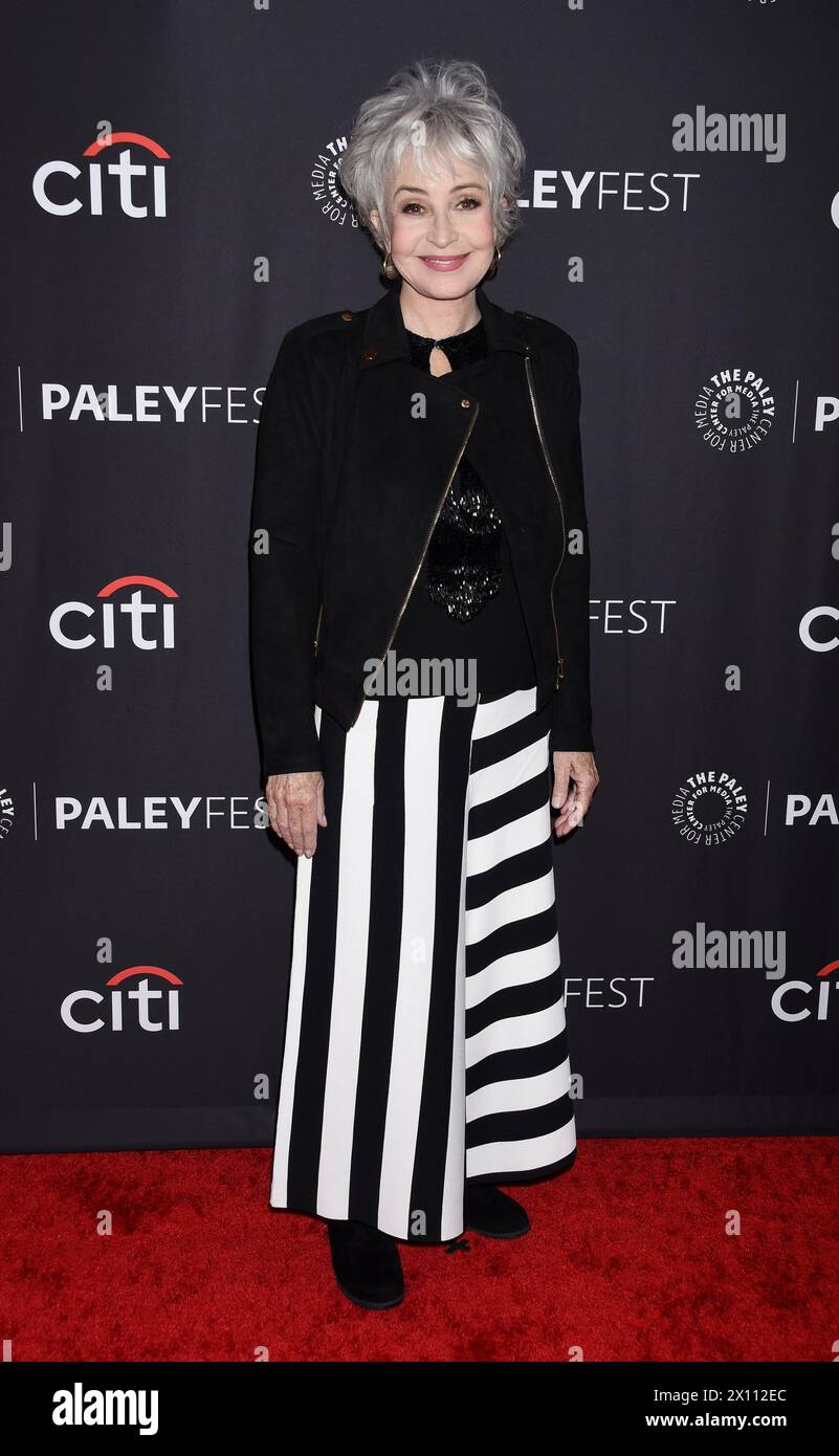 Hollywood, USA. 14th Apr, 2024. Annie Potts arriving at the PaleyFest ...
