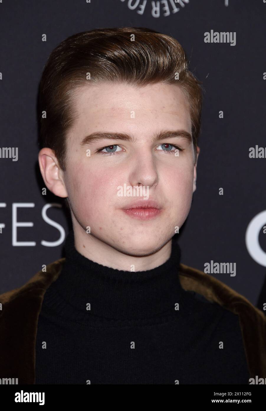 Hollywood, USA. 14th Apr, 2024. Iain Armitage arriving at the PaleyFest ...