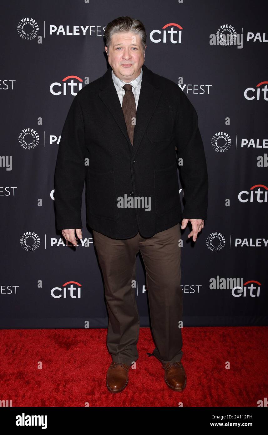 Hollywood, USA. 14th Apr, 2024. Lance Barber arriving at the PaleyFest ...