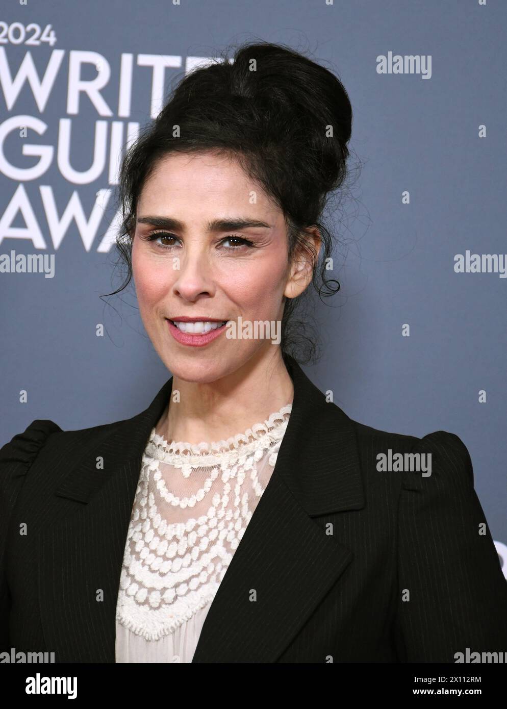Los Angeles, California, USA 14th April 2024 Comedian Sarah Silverman ...