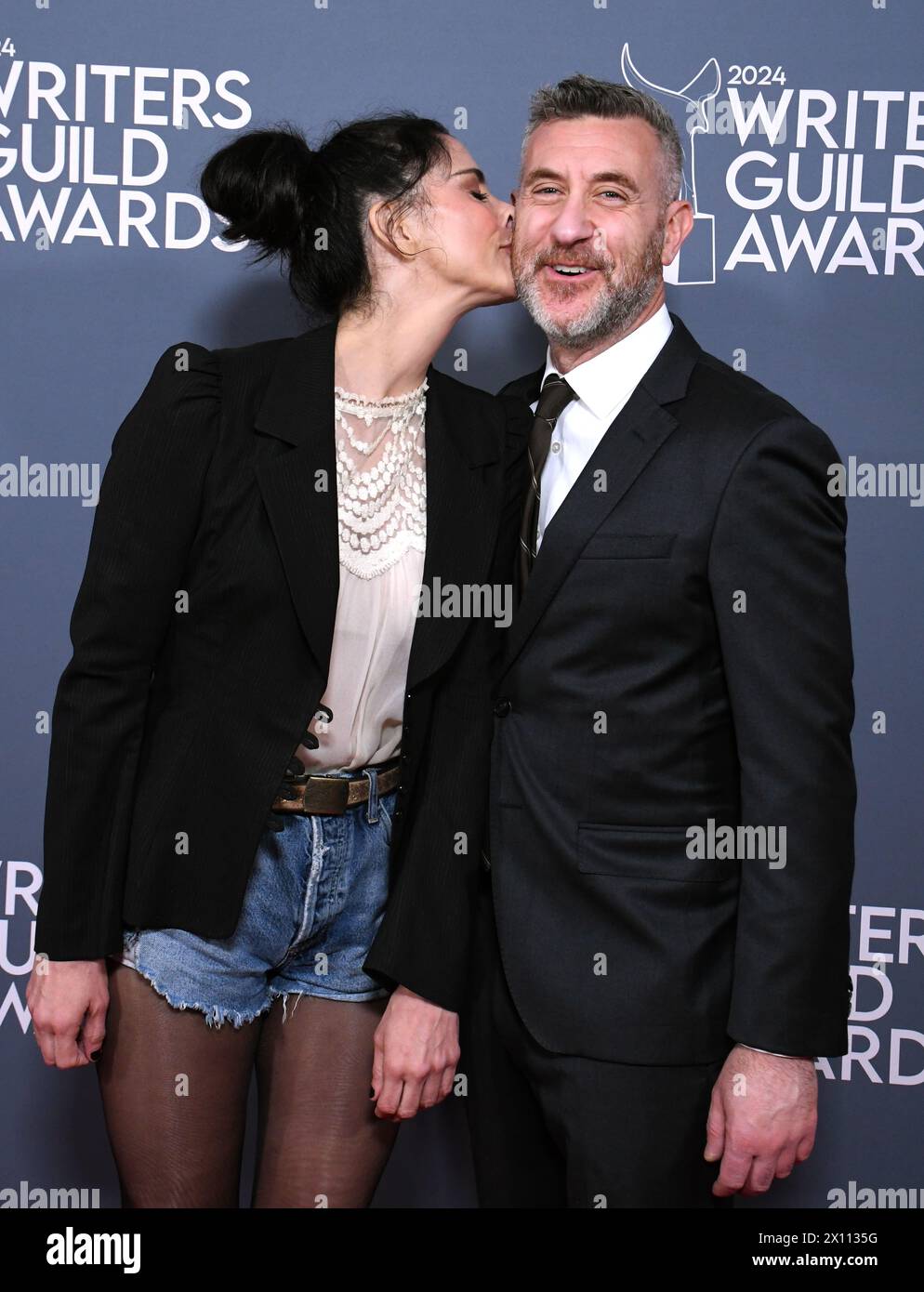 Los Angeles, California, USA 14th April 2024 Comedian Sarah Silverman ...