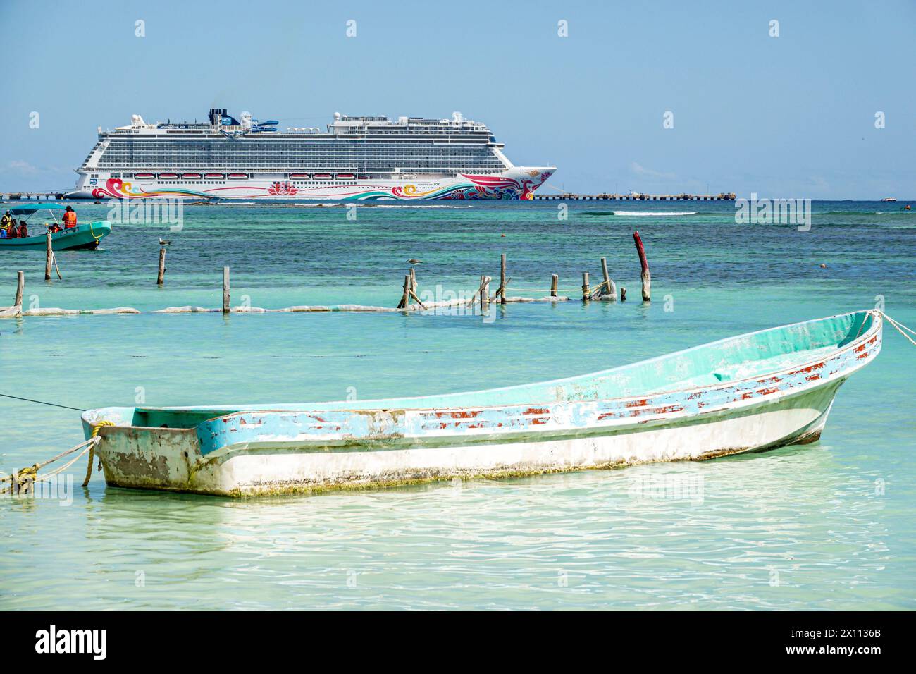 Costa Maya Mexico,Cruise Port,Norwegian Joy Cruise Line ship,7-day ...