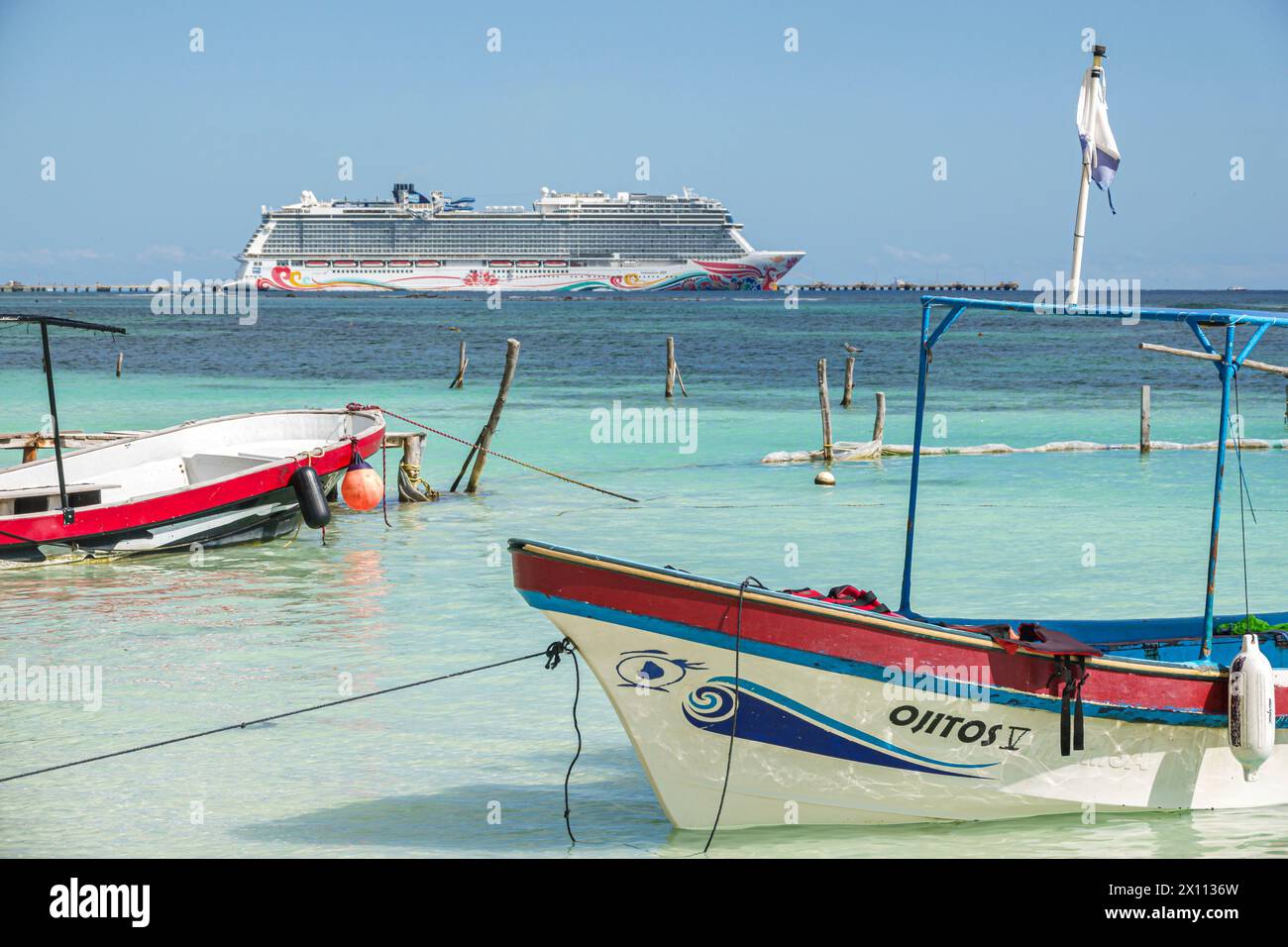 Costa Maya Mexico,Cruise Port,Norwegian Joy Cruise Line ship,7-day ...