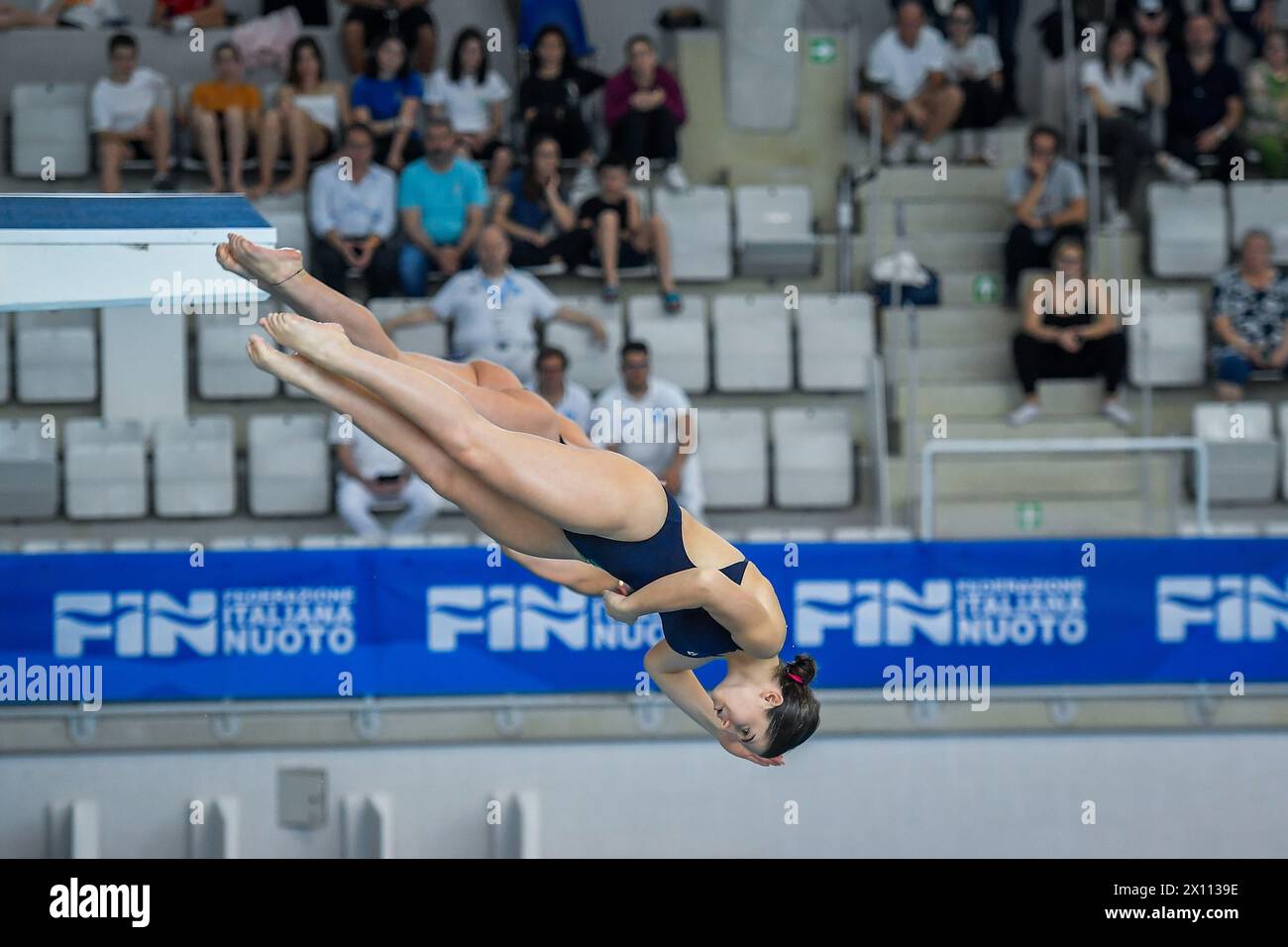 Turin, Italy. 14th Apr, 2024. Italy, Turin 13/14 April 2024 Piscina Monumentale Turin UnipolSai ...