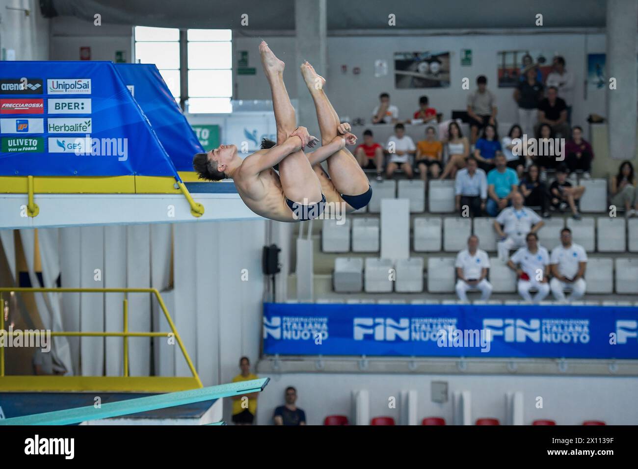 Turin, Italy. 14th Apr, 2024. Italy, Turin 13/14 April 2024 Piscina ...