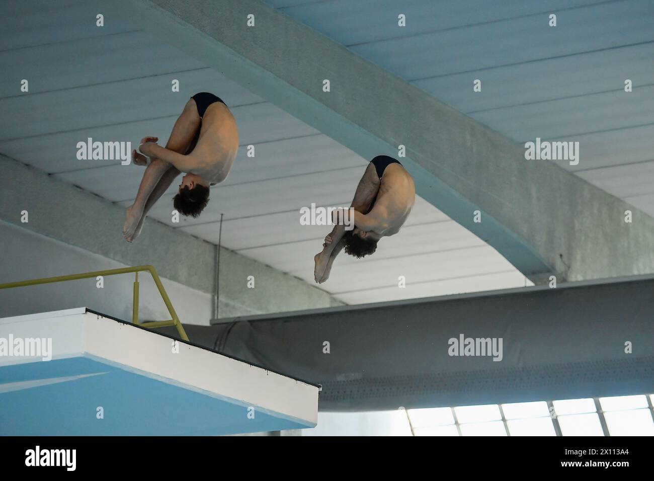 Turin, Italy. 14th Apr, 2024. Italy, Turin 13/14 April 2024 Piscina Monumentale Turin UnipolSai ...