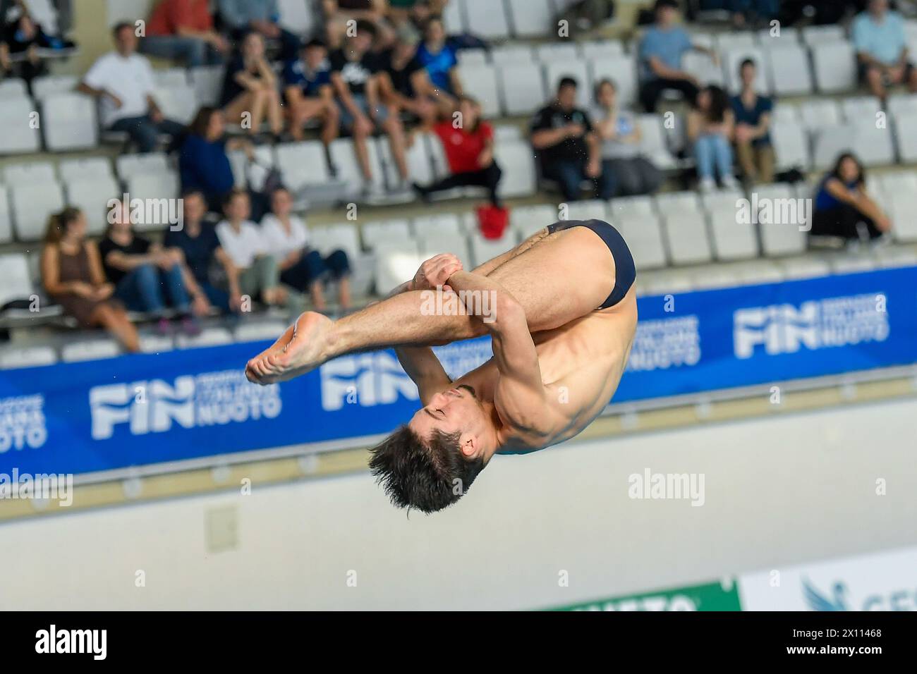 Turin, Italy, Italy. 13th Apr, 2024. Italy, Turin 13/14 April 2024.Piscina Monumentale Turin ...