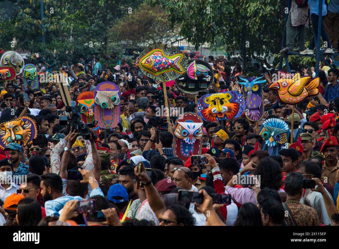 Bangladesh. 14th Apr, 2024. Bangla Noborsho 2024 marks the Bengali New ...