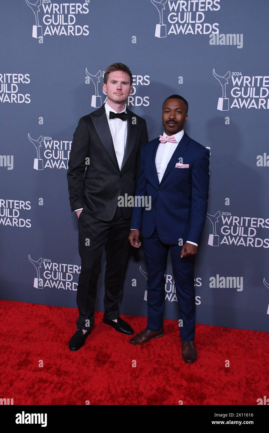 Los Angeles, California, USA 14th April 2024 Writer Wyatt Cain and ...