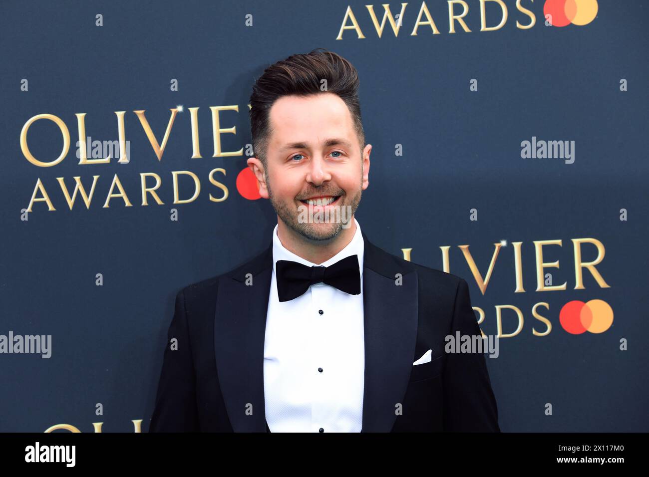 Nick Butcher attends Olivier Awards 2024 with Mastercard at Royal ...