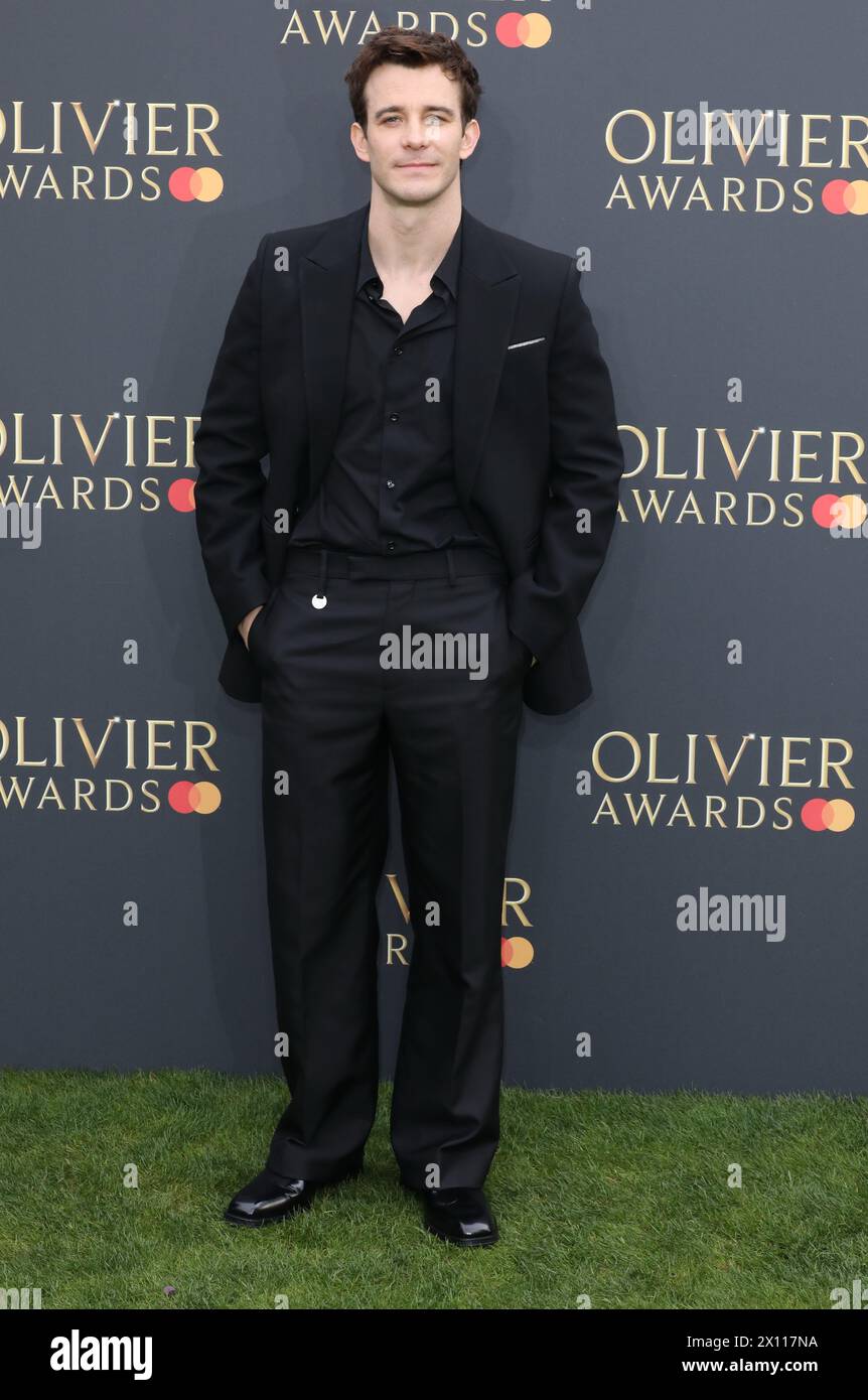 Luke Thompson attends Olivier Awards 2024 with Mastercard at Royal ...