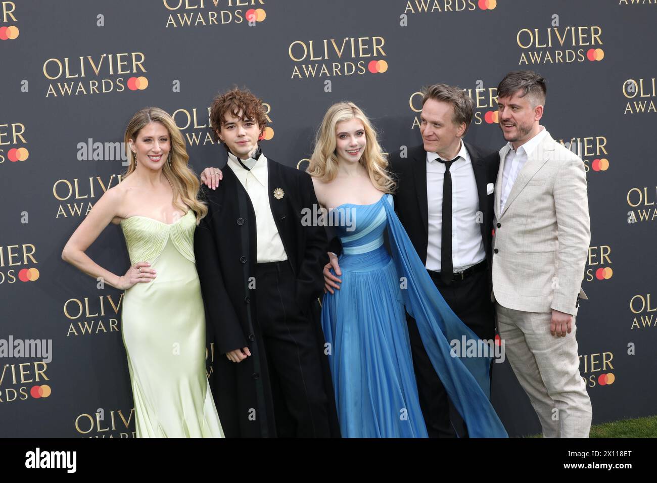 Jack Wolfe attends Olivier Awards 2024 with Mastercard at Royal Albert ...