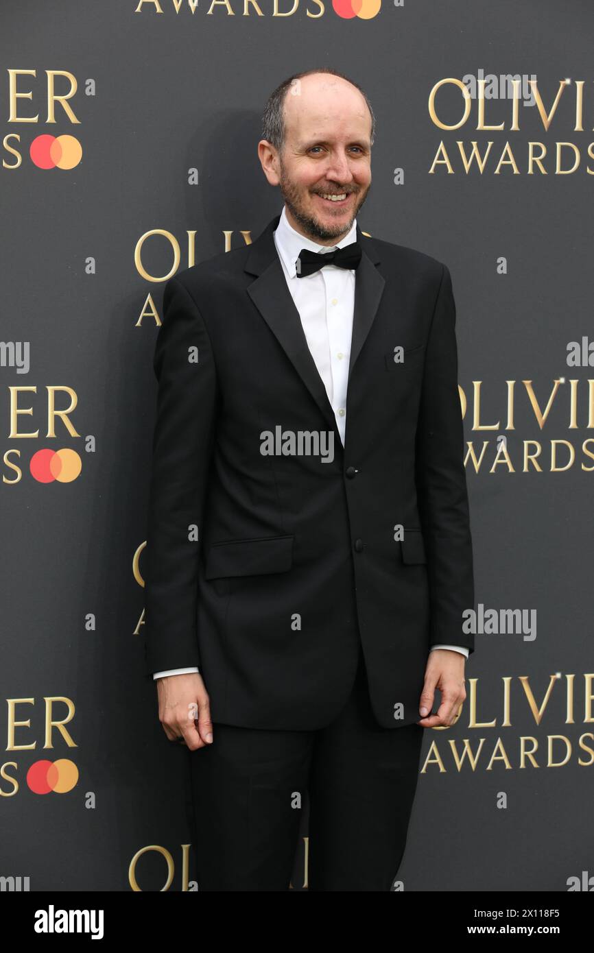 Jack Thorne attends Olivier Awards 2024 with Mastercard at Royal Albert ...