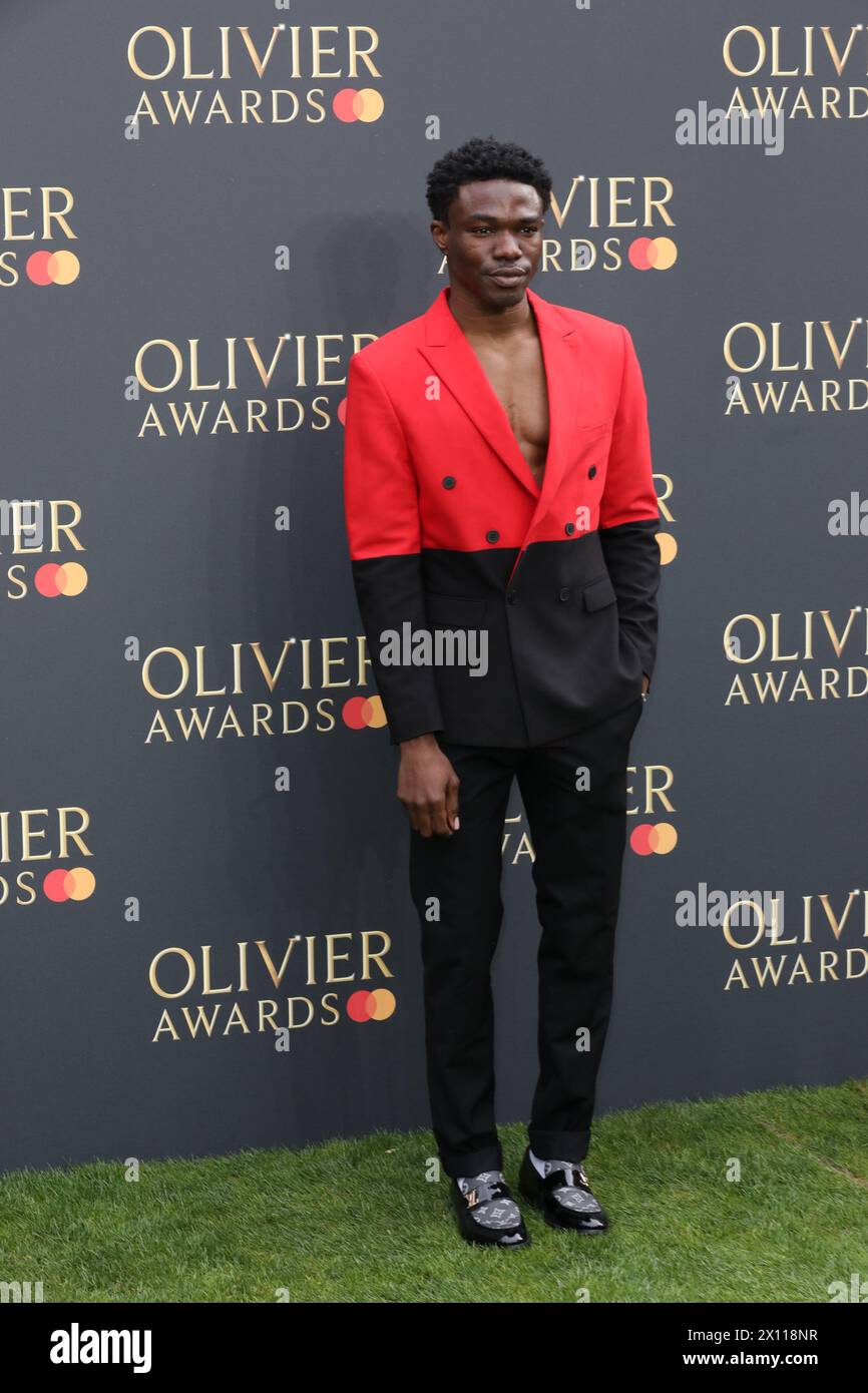 Kelly Osasere attends Olivier Awards 2024 with Mastercard at Royal ...