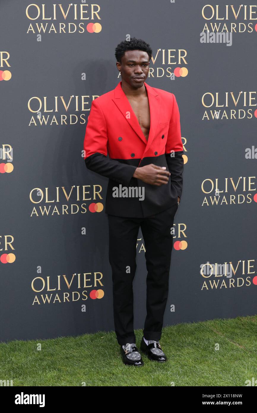 Kelly Osasere attends Olivier Awards 2024 with Mastercard at Royal ...