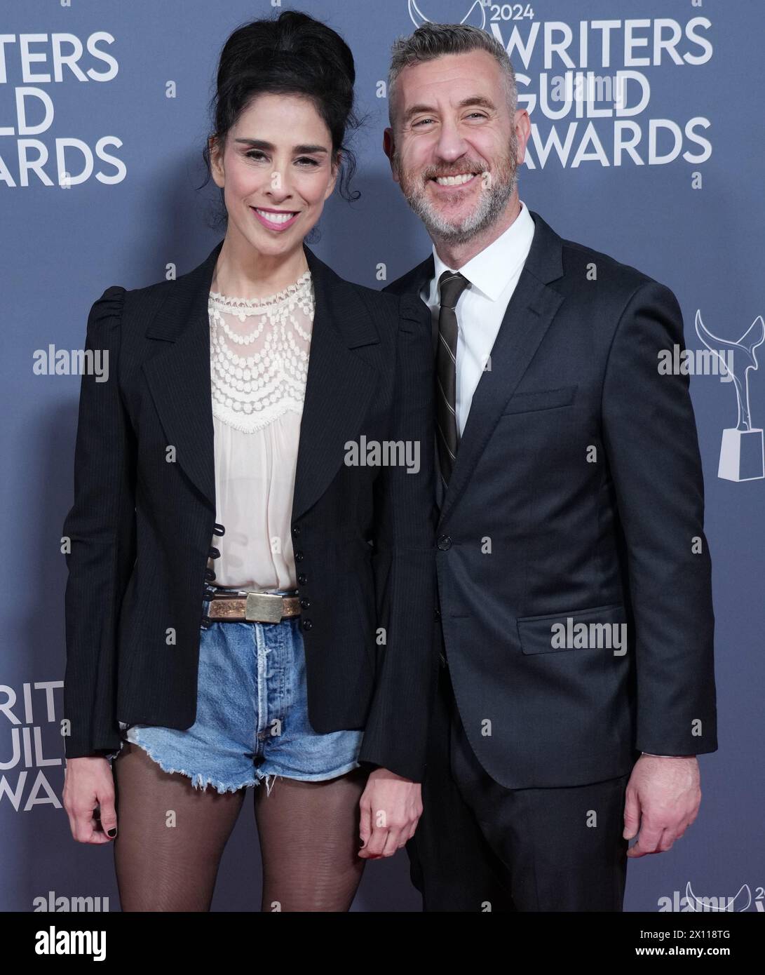 Los Angeles, USA. 14th Apr, 2024. (L-R) Sarah Silverman and Rory ...