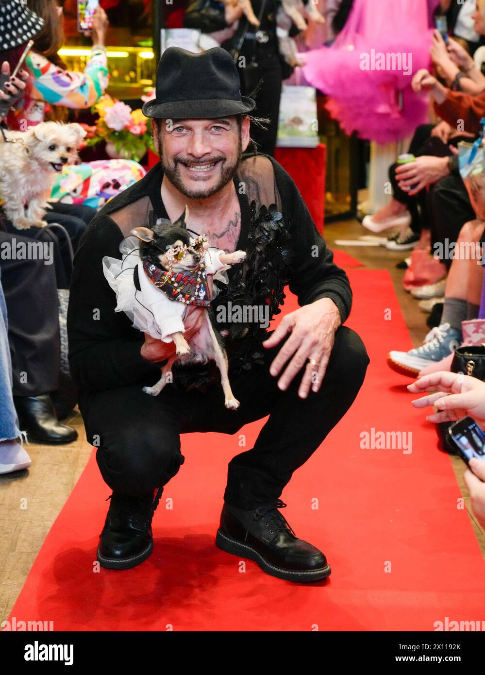 New York, United States. 14th Apr, 2024. Cinderelly212, Phillip Bloch ...